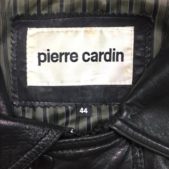 Pierre Cardin | Jackets & Coats | Pierre Cardin Lambskin Leather Bomber ...